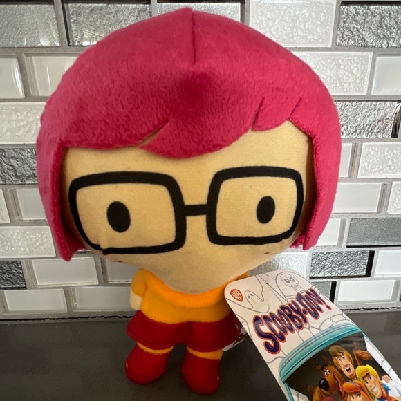 Warner Bros. | Toys | Velma Scoobydoo Chibi Big Head Plush Stuffed ...